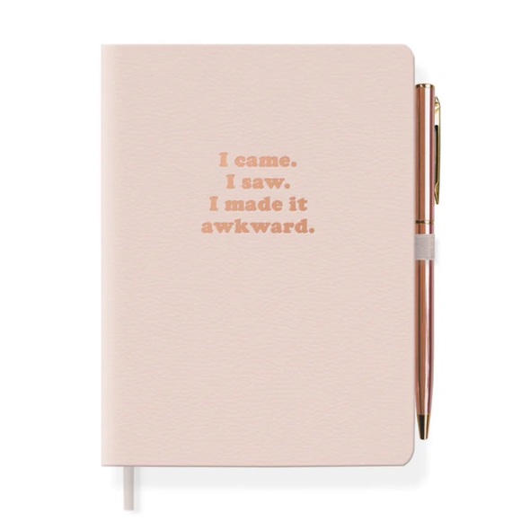 Fringe Studio | Office | I Made It Awkward Journal Wpenlinedblush ...